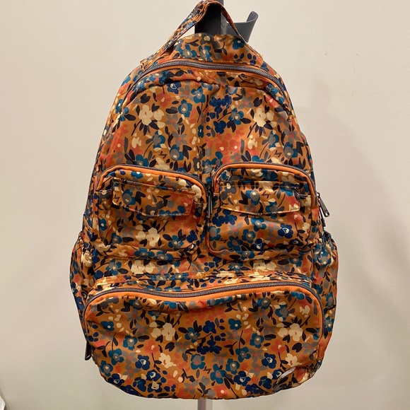 lug | Bags | Lug Puddle Jumper Packable Backpack In Copper Floral ...